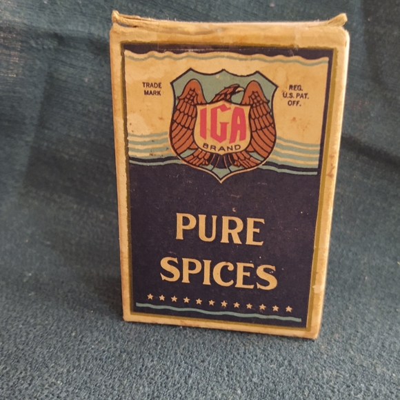 IGA | Accents | Vintage Iga Brand Pure Spices Cassia Buds Container ...